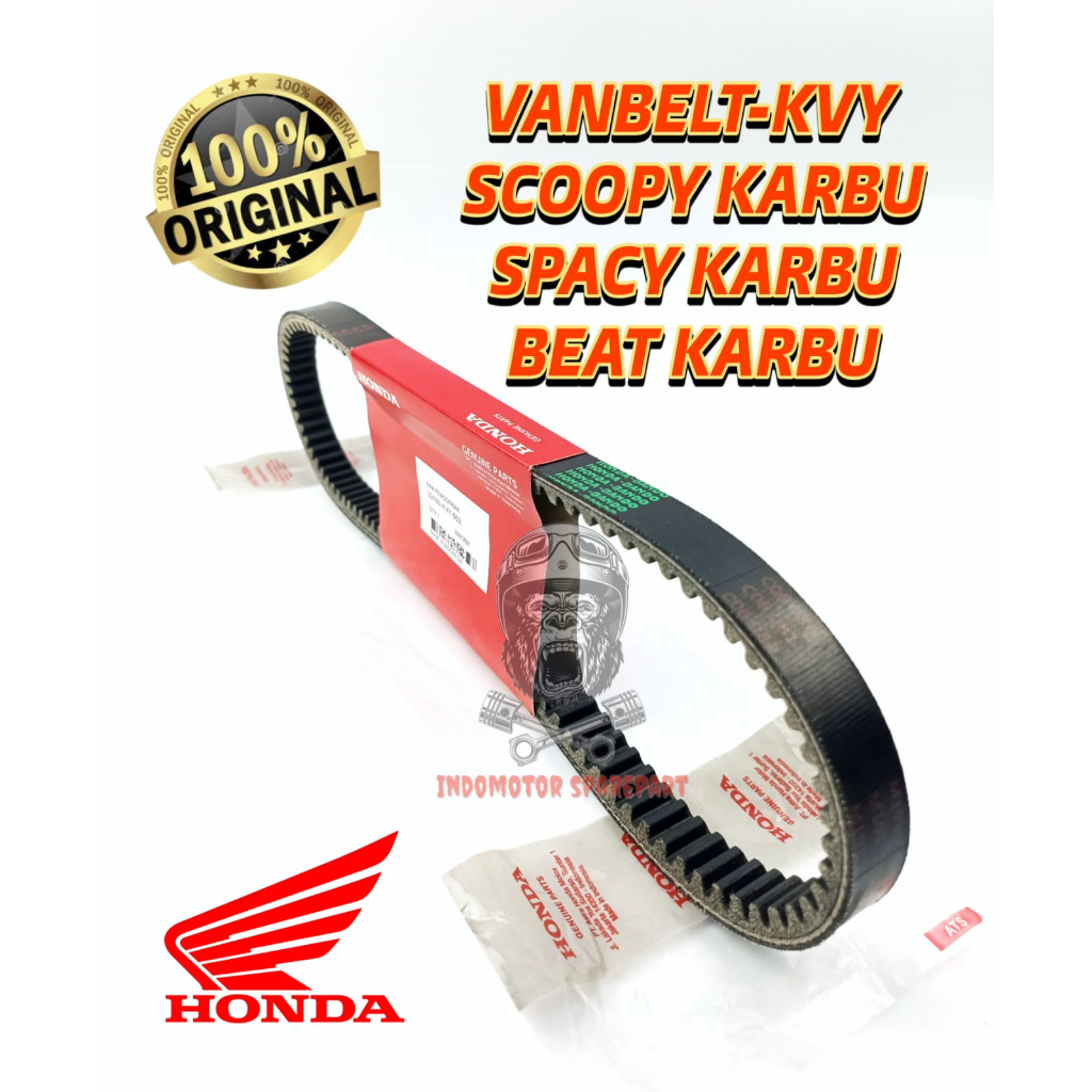 Jual VANBELT BEAT KARBU HONDA KVY KUALITAS ASLI ORIGINAL HONDA AHM ...