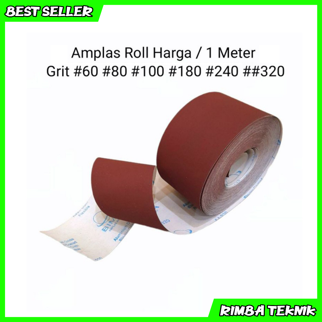Jual AMPLAS METERAN / AMPLAS BESI / AMPLAS ROLL PERMETER TITAN AMPLAS ...