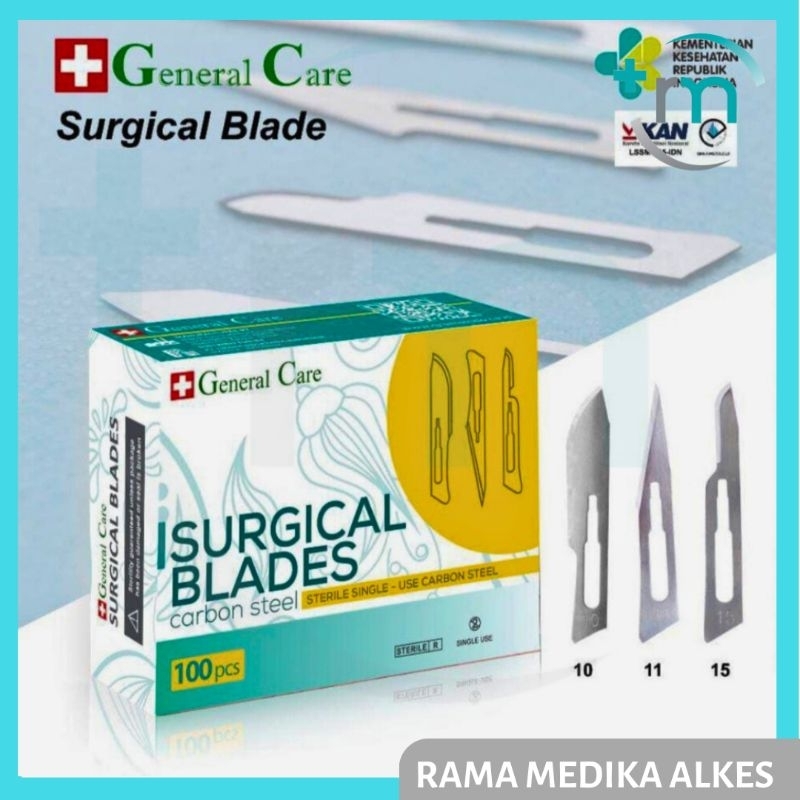 Jual Pisau Operasi Bedah Bisturi Surgical Blade Onemed dan General Care ...