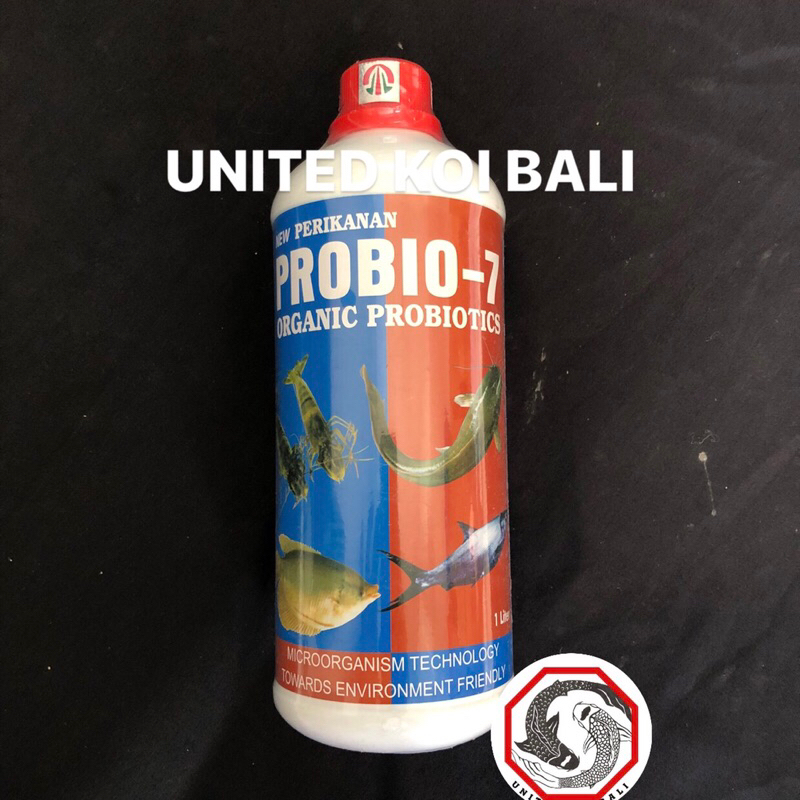 Jual Probio-7 probiotik 1000 ml/ 1 liter obat pertumbuhan ikan | Shopee ...