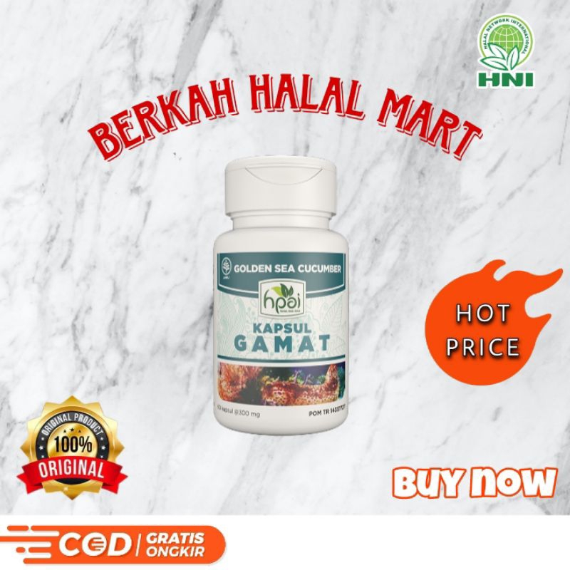 Jual KAPSUL GAMAT HNI HPAI | Shopee Indonesia
