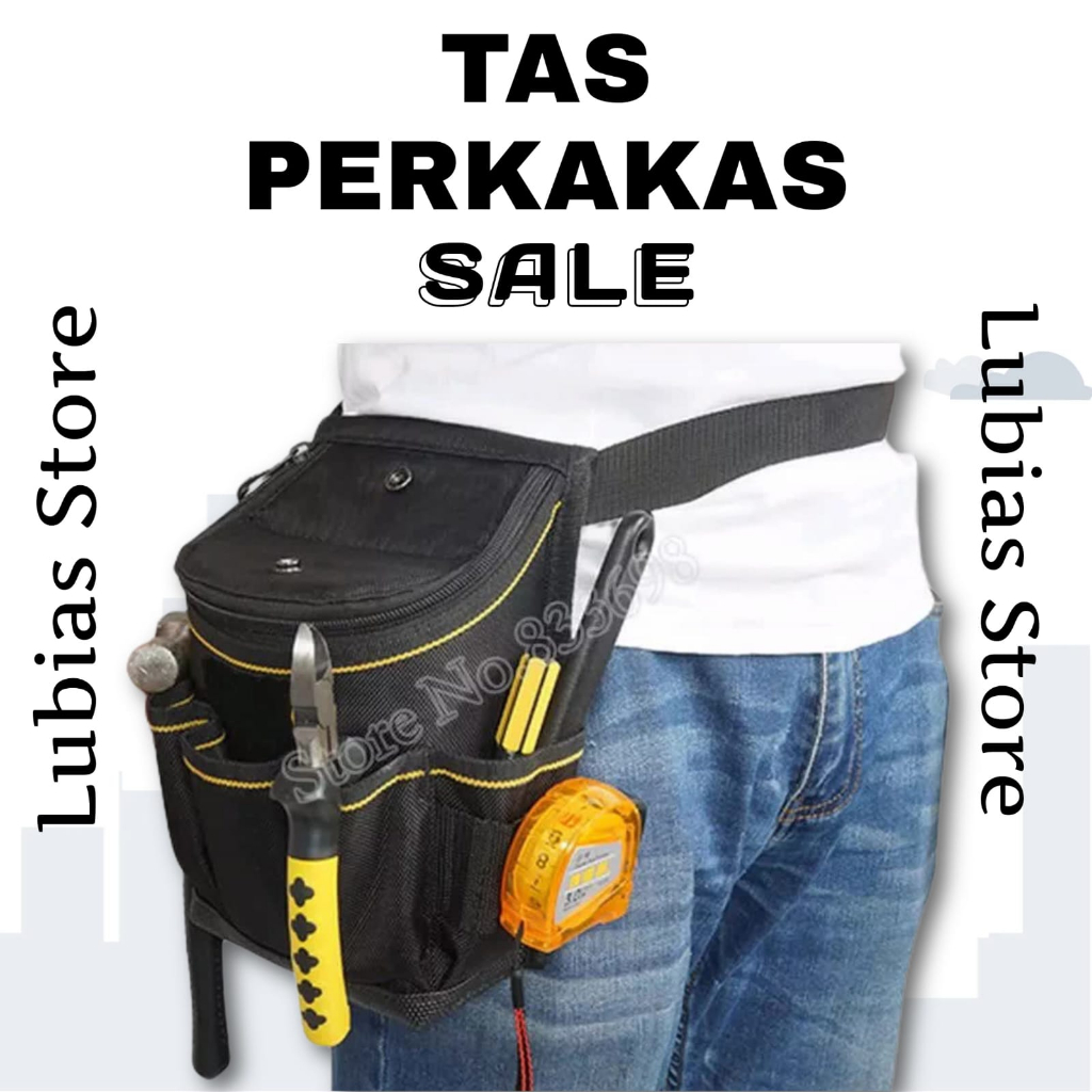 Jual Tas Pinggang Proyek Perkakas Tas untuk Menyimpan Peralatan Bengkel ...