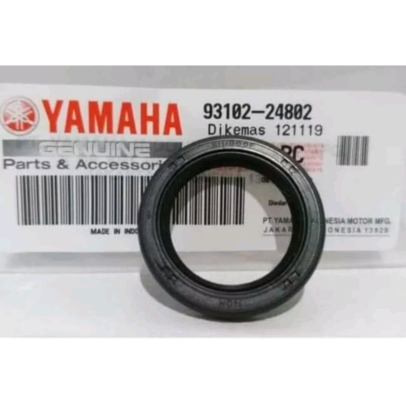 Jual Oil Seal Sil Kruk Kiri As Nmax Aerox Lexi ORIGINAL YAMAHA 93102-24802 | Shopee Indonesia