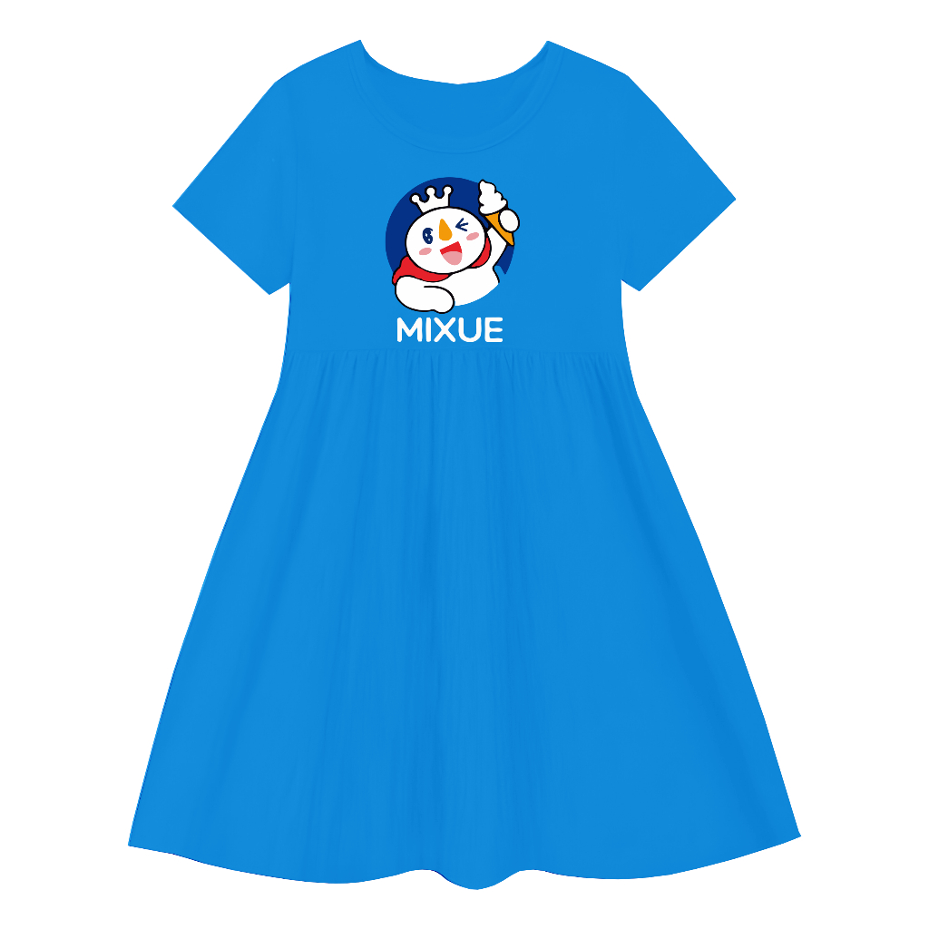 Jual GG Daster Anak kerut Motif Miksue Logo Anak Perempuan 1 sampai 11 ...