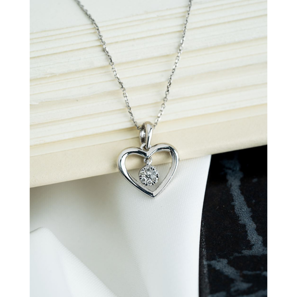 Jual Liontin Berlian White Gold 18K #WJPD0202 / Diamond Pendant ...