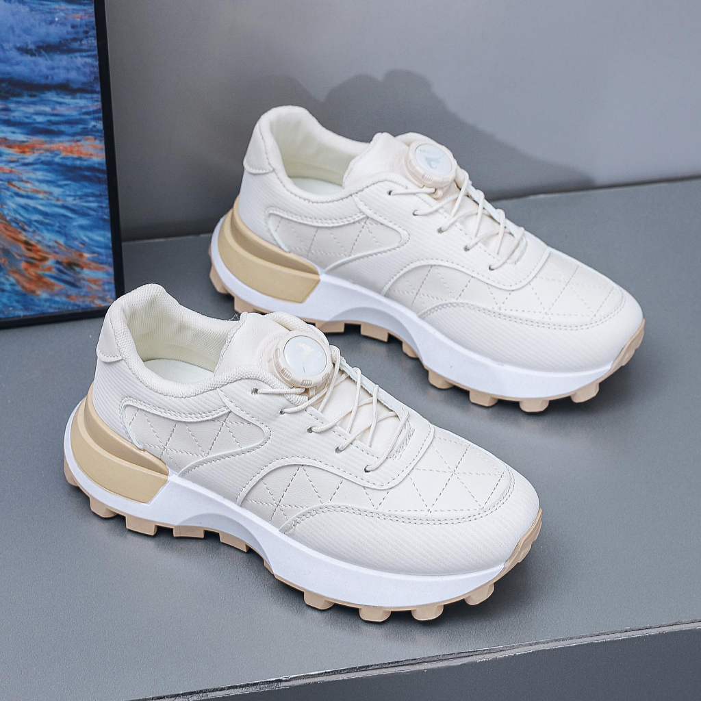 Jual LURAD Sepatu Putih Sepatu Wanita Tali DLX101 Sepatu Bergerigi ...