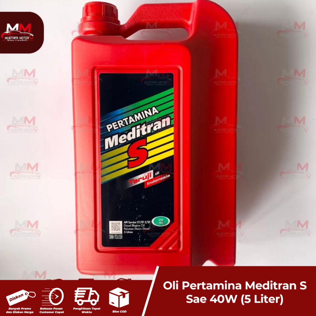 Jual Oli Pertamina Meditran S Sae 40W (5 Liter) | Shopee Indonesia