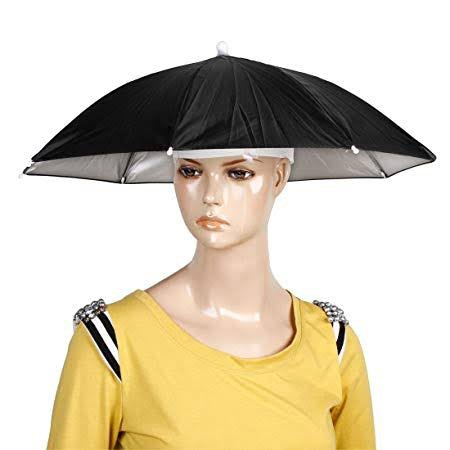 Jual Payung Topi Kepala Besar / Payung Topi Jumbo Diameter 70cm Anti UV ...