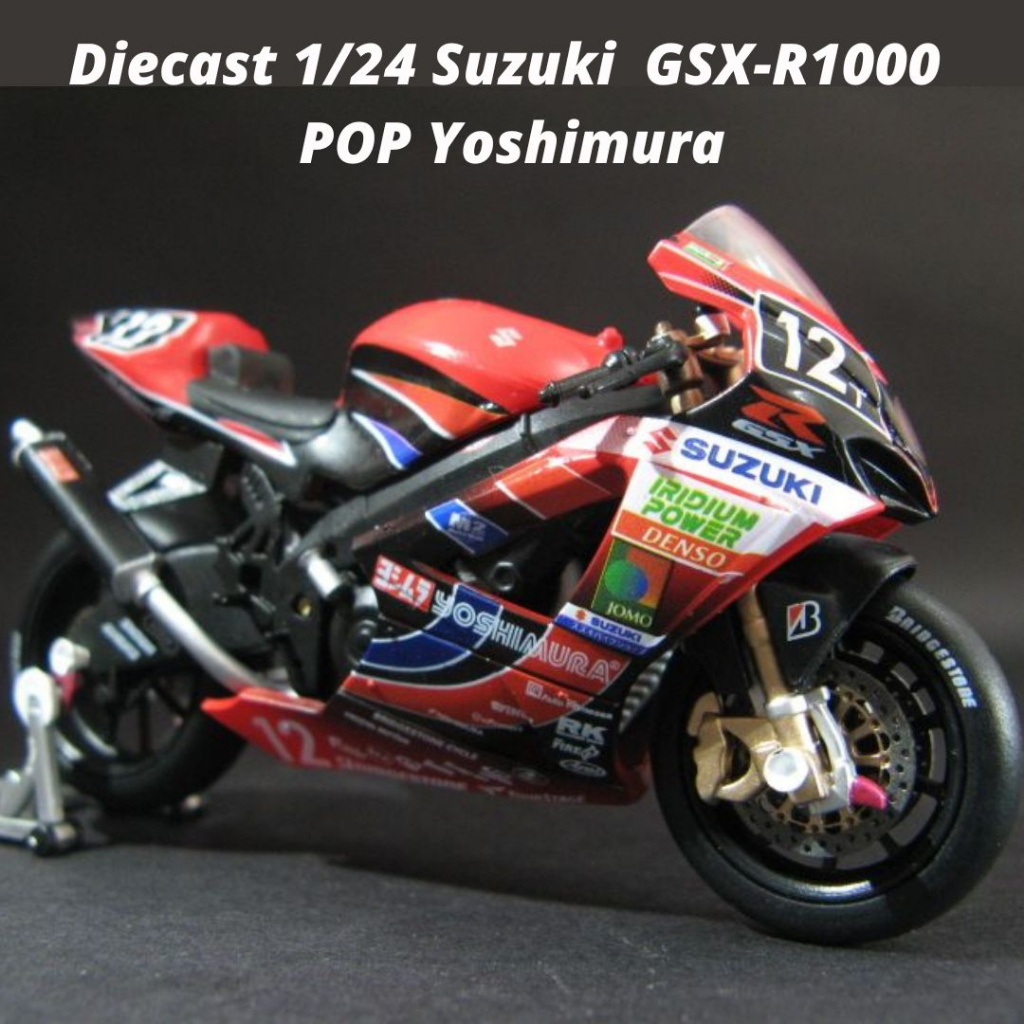 Jual Diecast 1/24 Suzuki GSX-R1000 POP Yoshimura Collection Terjual 1 • bintang 5 (1 rating ...