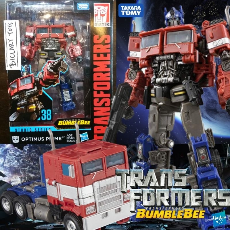 Jual ORI Transformers Transformer Optimus Prime G1 Bumble Bee Studio ...