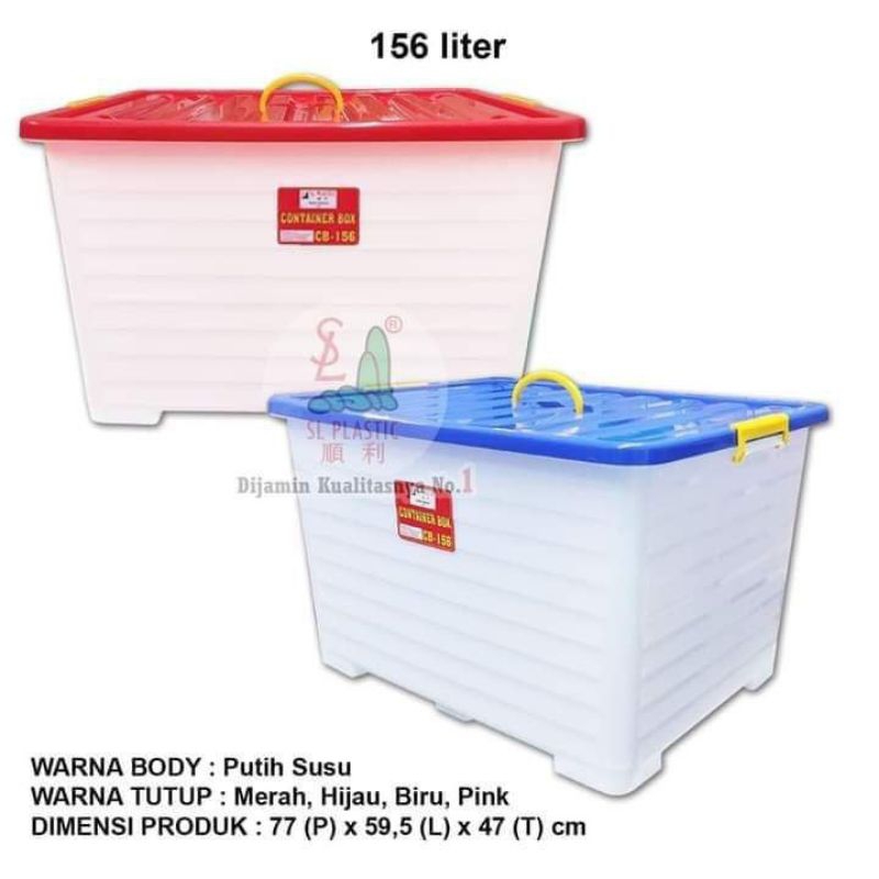Jual Container box kapasitas 156 liter | Shopee Indonesia