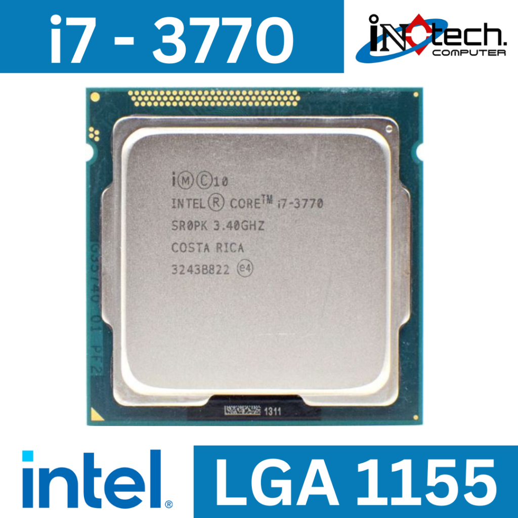 Jual Intel Core i7 3770 Tray (Ivy Bridge) LGA1155 CPU Processor 4 Core ...