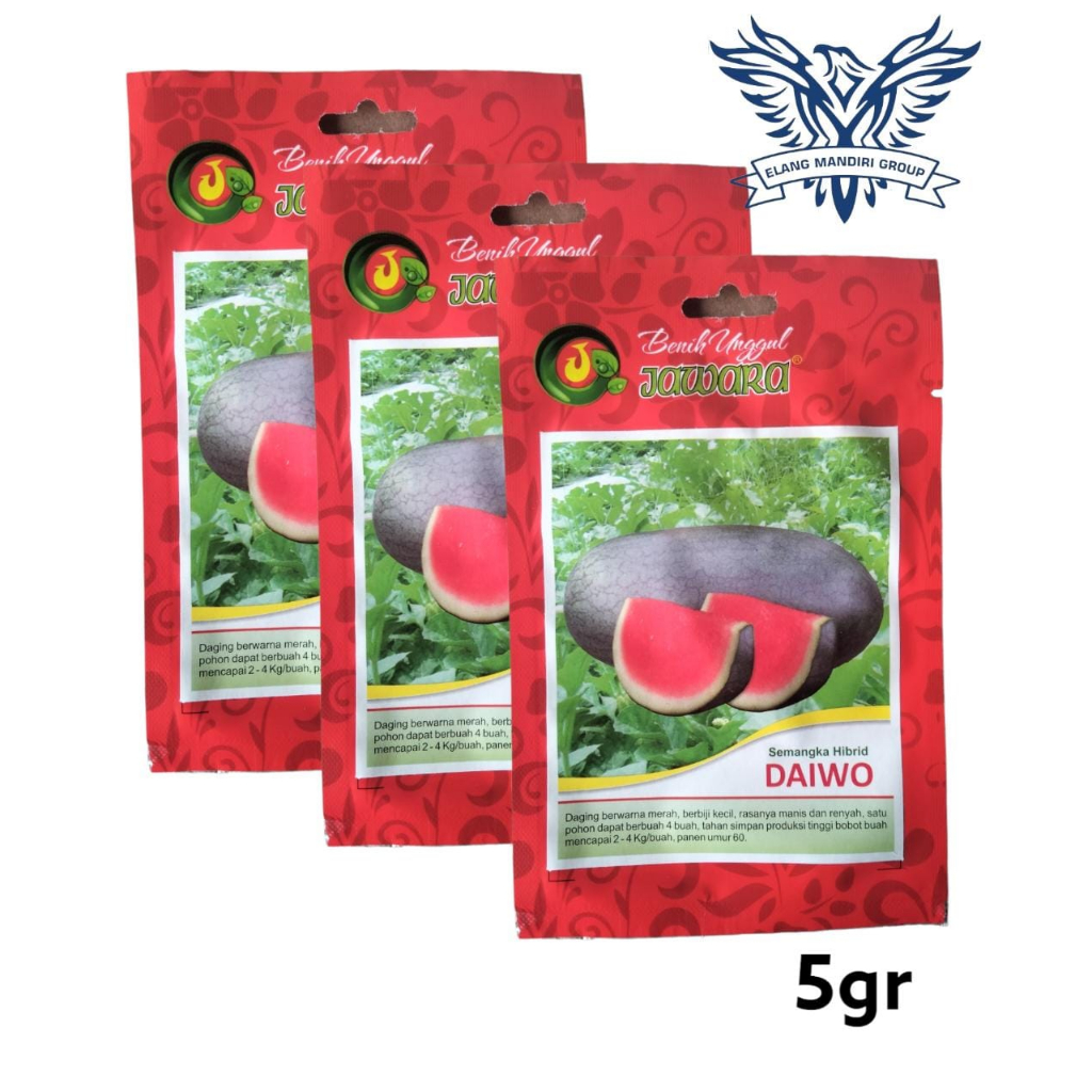 Jual Daiwo 5 gr Benih Buah Semangka Jawara Big Mardy | Shopee Indonesia