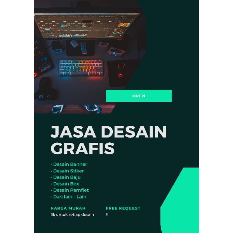 Jual Jasa Desain Banner, Logo, Spanduk, Vector, Photo Editing, Pamflet ...