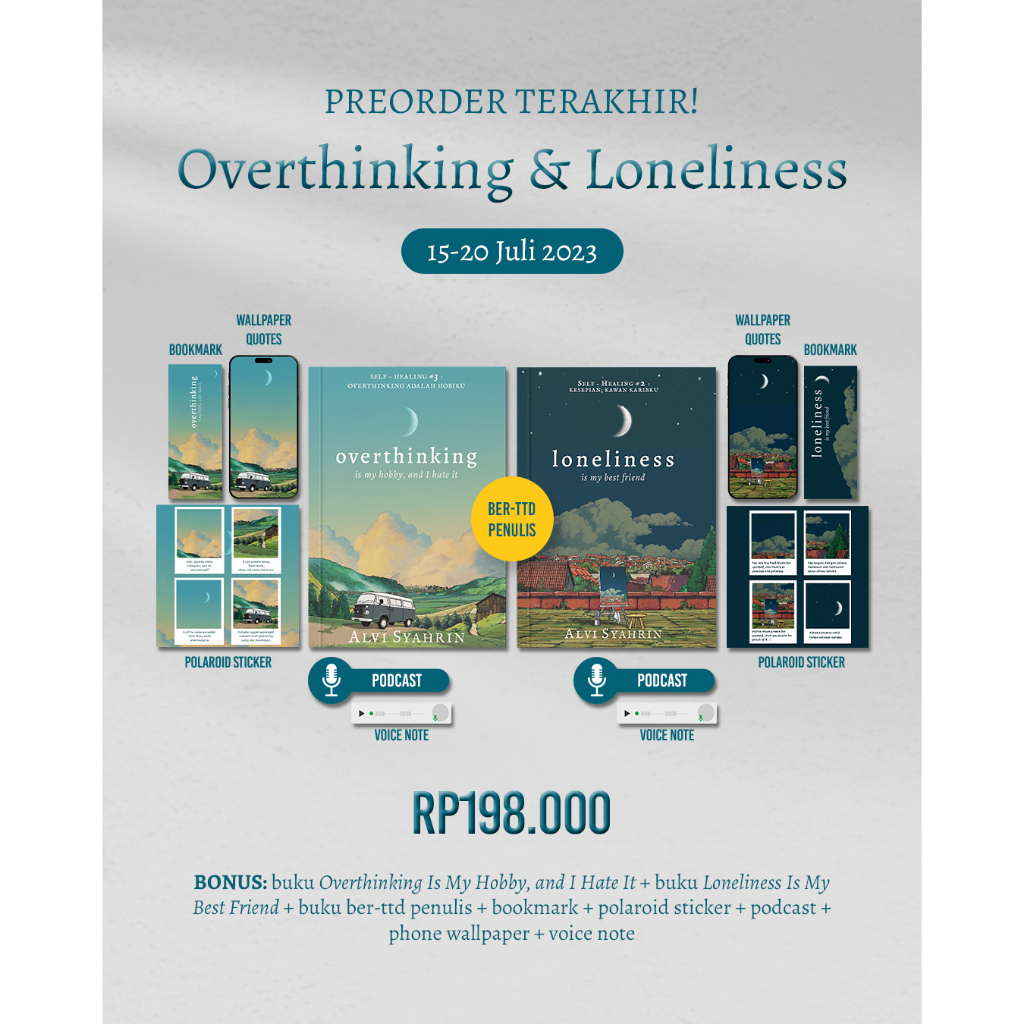 Jual Buku Overthinking Is My Hobby, and I Hate It - Alvi Syahrin ...