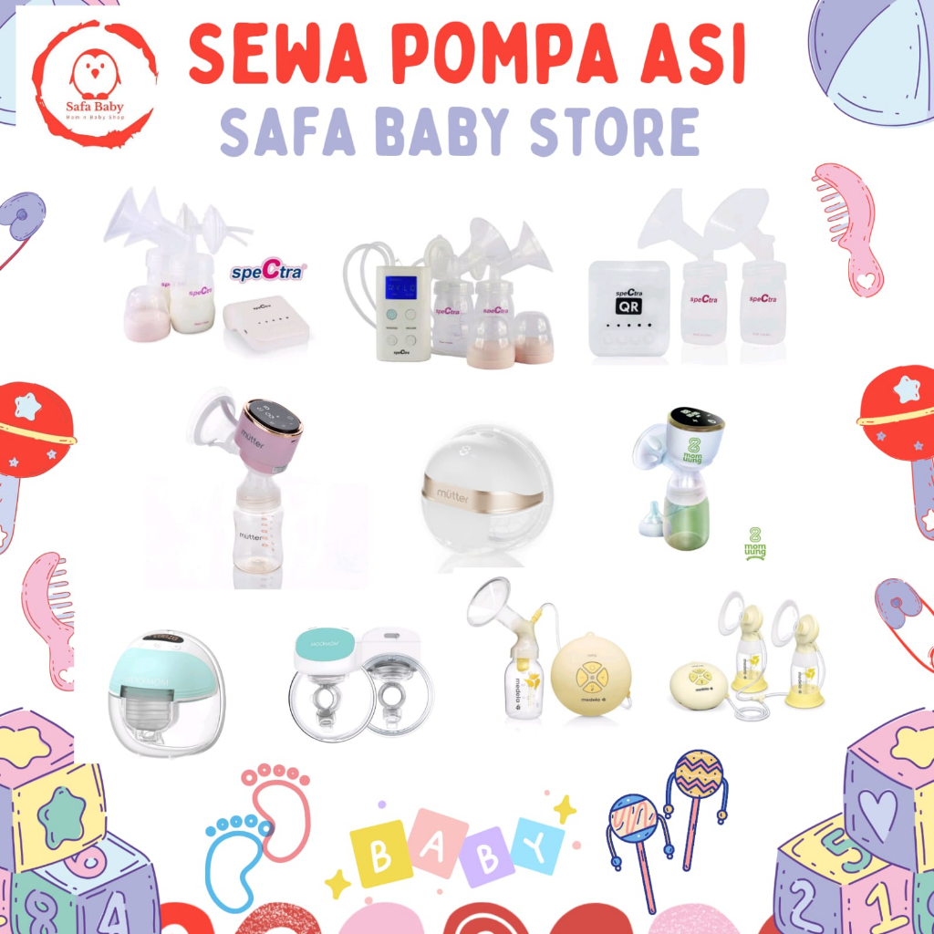 Jual Termurah Sewa Pompa Asi Spectra Mom Uung Mutter Medela Mooimom ...