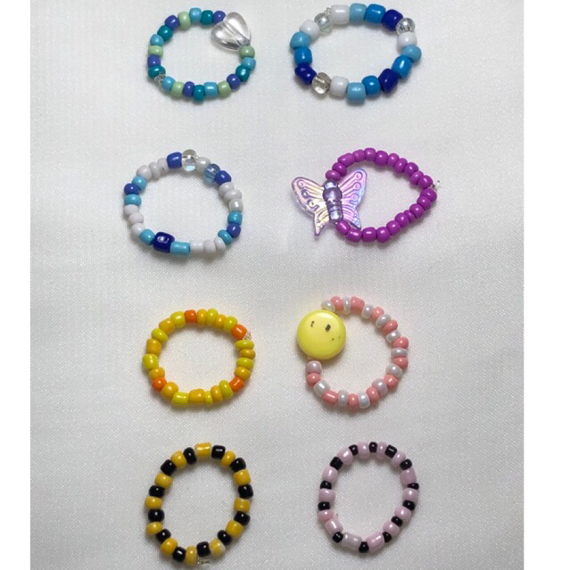 Jual BACA DESKRIPSI beads ring/ cincin manik manik (vol 1) | Shopee ...