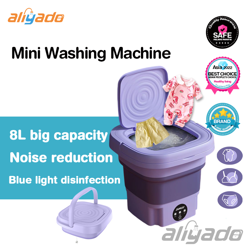Jual Mesin Cuci Mini Portable Mesin Cuci Lipat Folding Washing Machine ...