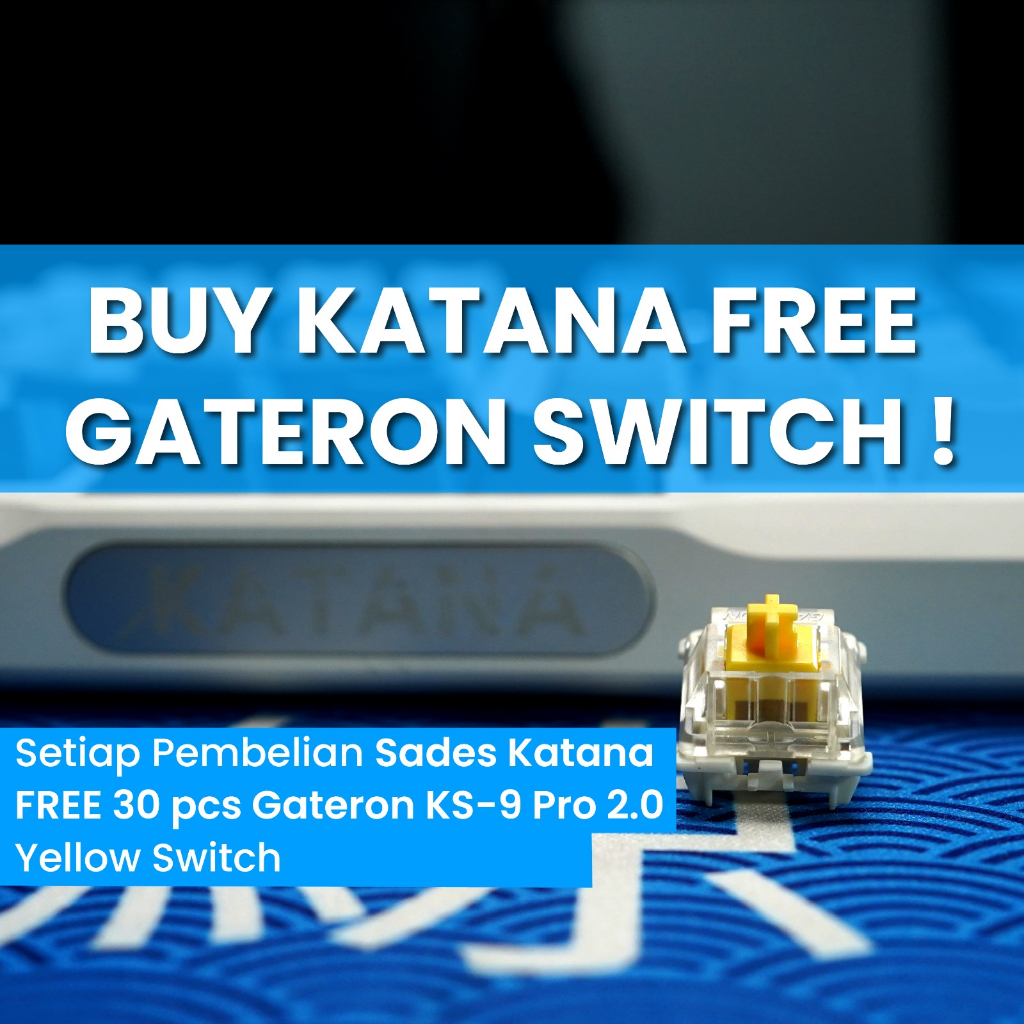 Jual Keyboard Gaming Mechanical Wireless 96% SADES KATANA | Shopee ...