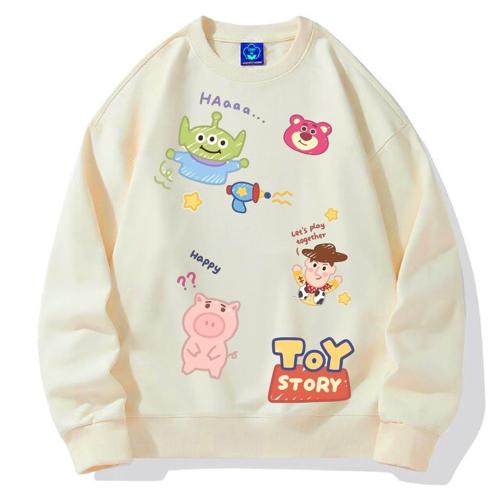 Jual Sweater Crewneck Flecee HOODY BAZZ TOY STORY Lucu terbaru M-XXL ...