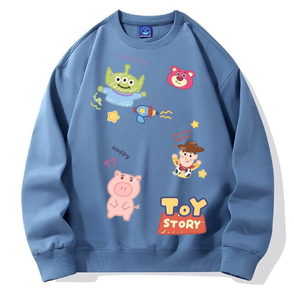 Jual Sweater Crewneck Flecee HOODY BAZZ TOY STORY Lucu terbaru M-XXL ...