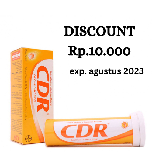 Jual CDR Rasa Jeruk 10 Tablet / Vitamin / Vitamin C / Suplemen / Daya ...