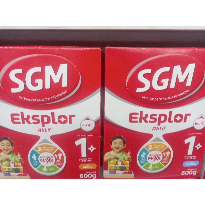 Jual Sgm Eksplor 1+ Pro-Gressmaxx Susu Pertumbuhan 1-3 Tahun 600 gr ...