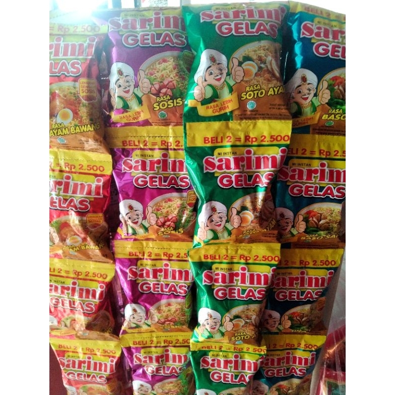 Jual Sarimi gelas 30gram / mi instan sarimi / mi gelas / sarimi gelas ...
