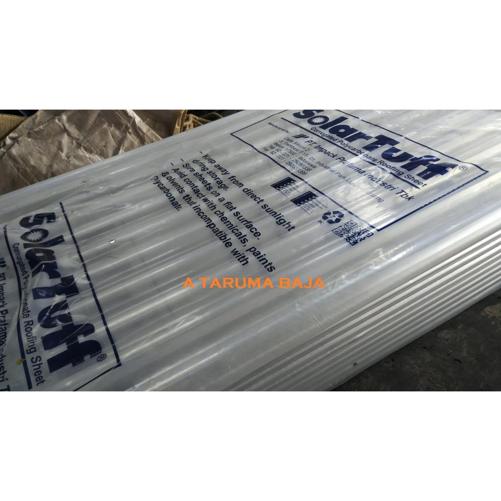 Jual Solartuff Clear Bening, Kirim Kurir Shopee, Panjang 1 mtr ...