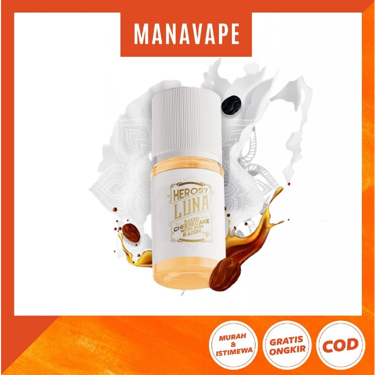 Jual LUNA V3 SALT NIC 30ML / 30MG CHEESECAKE RUM RAISIN | Shopee Indonesia