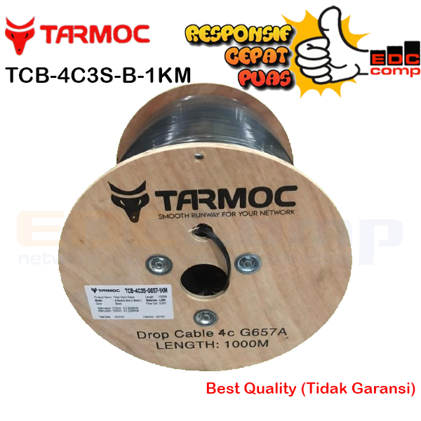 Jual Tarmoc Dropcore Cable FO 4 CORE 3 SELING 1000m/Kabel FO Drop Core ...
