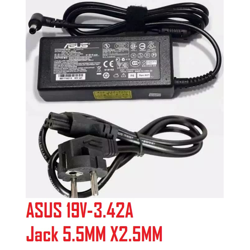 Jual Adaptor Charger Asus A455L X455L X451 X452 X450 A450 A451L A46 DC 5.5x2.5mm | Shopee Indonesia