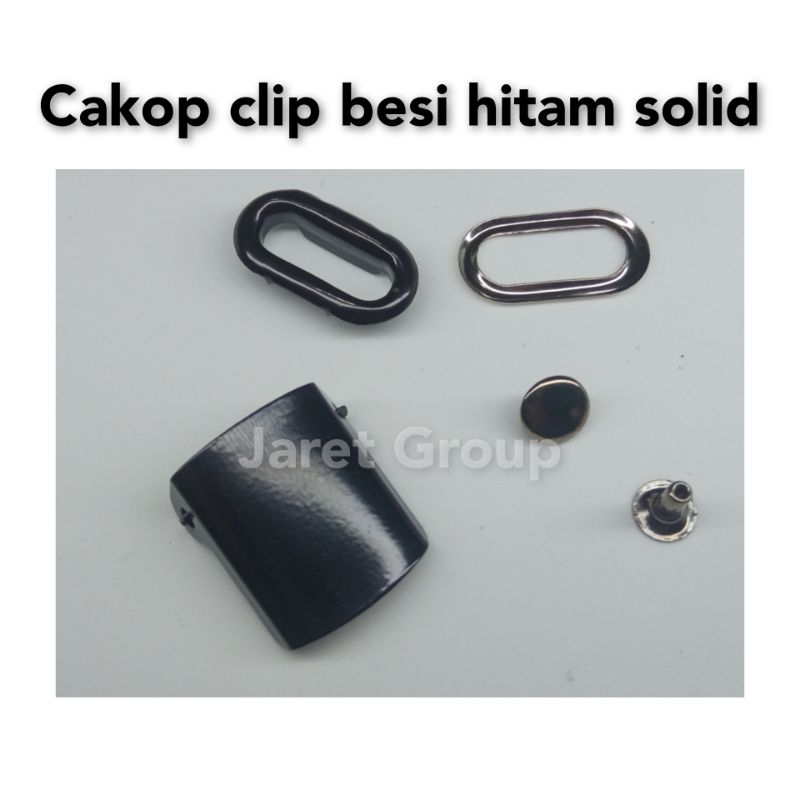 Jual Gesper Topi Cakop Buaya Clip Besi fullset | Shopee Indonesia