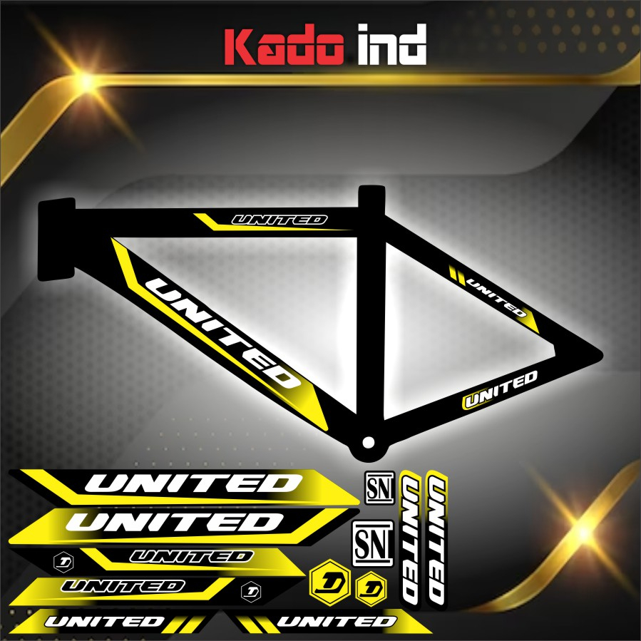 Jual stiker sepeda Stiker Variasi Striping Sticker Tempel Logo Emblem ...