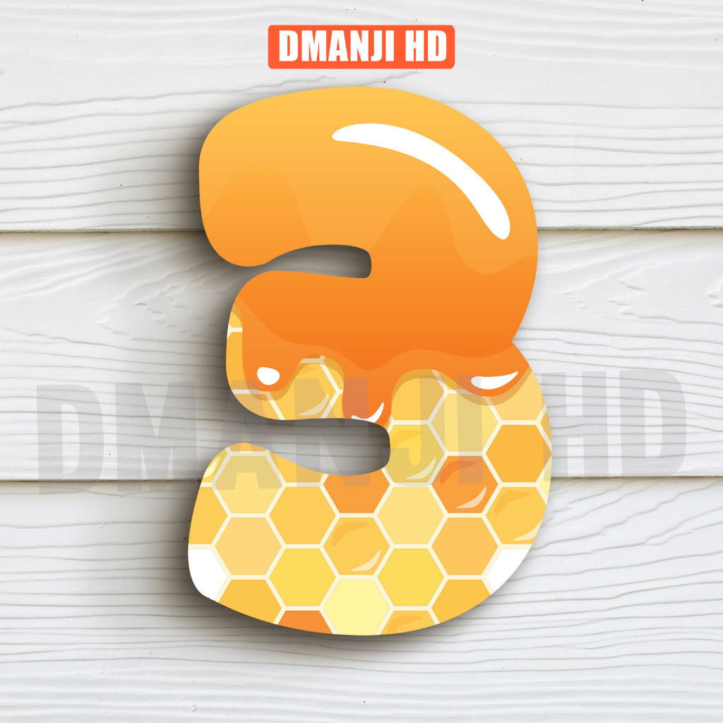 Jual DMANJI HD - Hiasan dinding Huruf kayu ukiran motif MADU | walldecor Alphabet HONEY ...