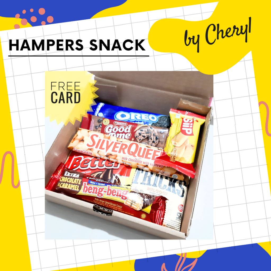 Jual Hampers Snack Valentine /Snack box Ultah/anniversary/graduation ...