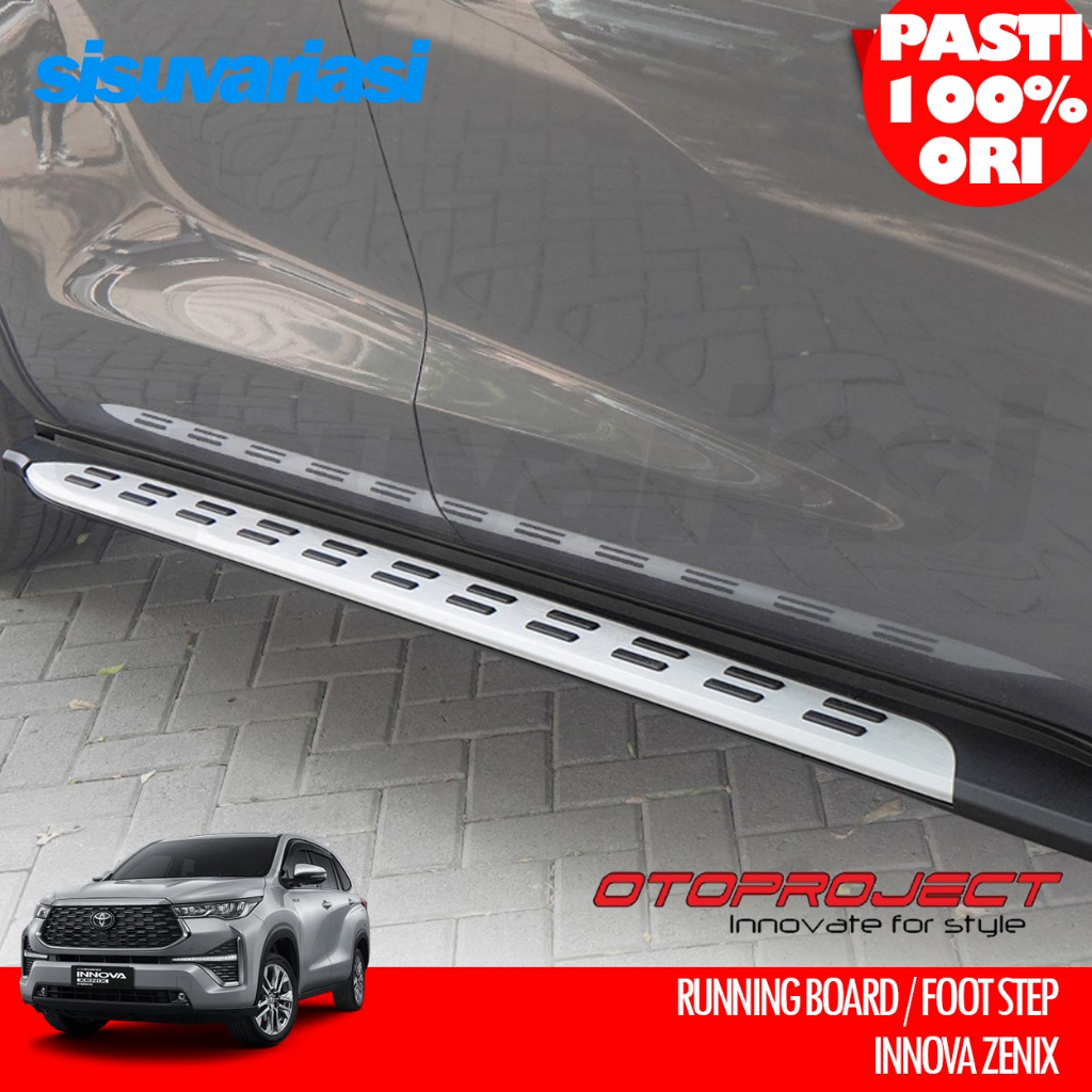Jual Innova Zenix Aksesoris Otoproject Foot Step Running Board | Shopee ...