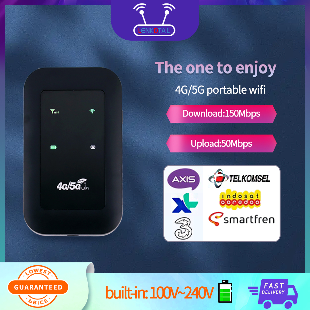 Jual Modem WIFI 4G Support All Operator SIM card 150 Mbps Modem 4G LTE ...