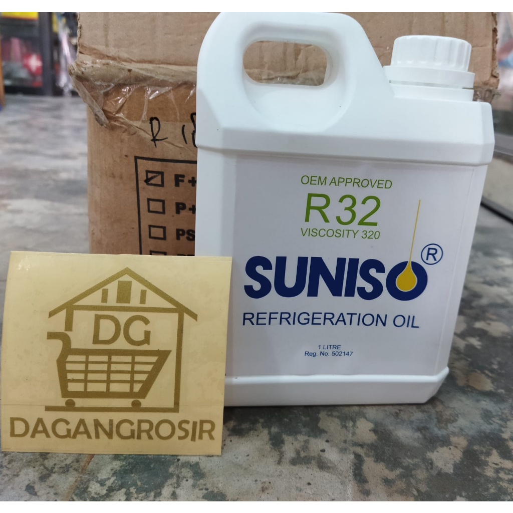 Jual Oli Suniso R32 1ltr Kompresor AC Rumah dan Kulkas /Oil Suniso R32 ...