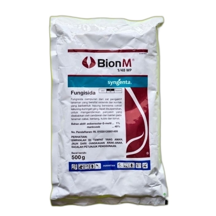 Jual Fungisida Bion M 1/48 Wp 500 Gram Pengendali Penyakit Tanaman | Shopee Indonesia