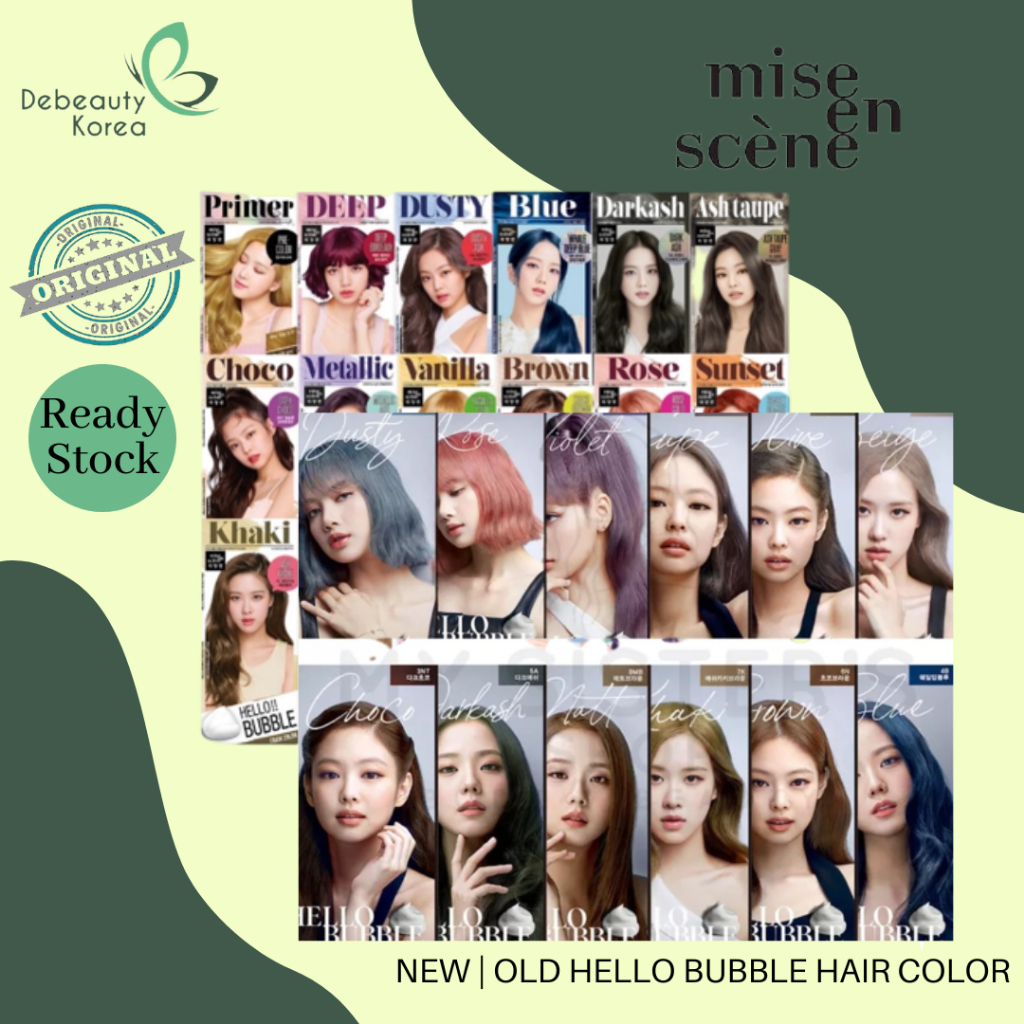 Jual Mise En Scene Hello Bubble Dye Hair Coloring | Shopee Indonesia
