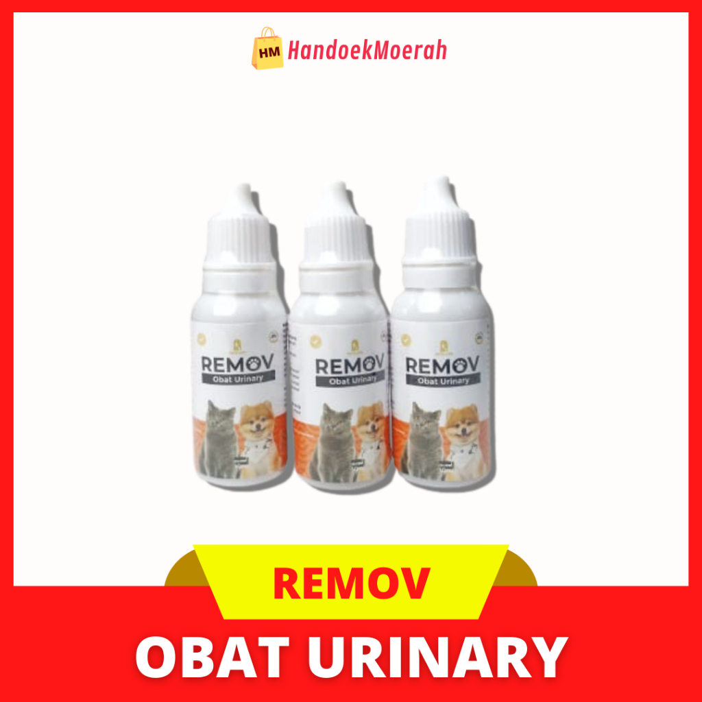 Jual Remov Obat Urinary / Infeksi Saluran Kemih Kucing & Anjing 10ml ...