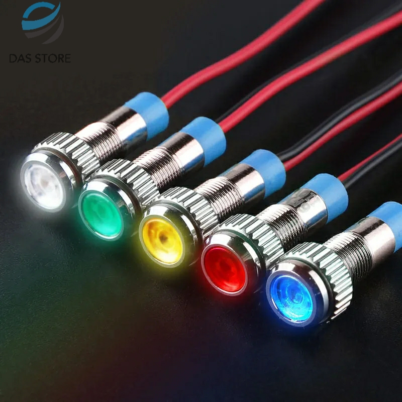 Jual Indikator signal LED untuk switch panel ON OFF signal function 6mm ...