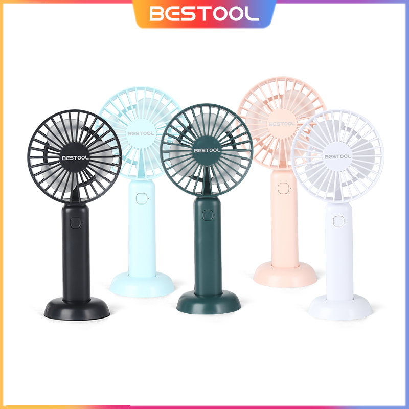 Jual BESTOOL Kipas Angin Mini Portable Kipas Kecil Tangan Genggam Meja ...