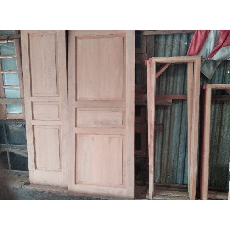 Jual Pintu Kayu Meranti | Shopee Indonesia