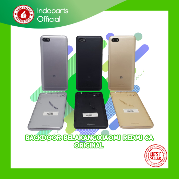 Jual BACKDOOR/ BACK CASING /HOUSING XIAOMI REDMI 6A PENUTUP BATERAI ...