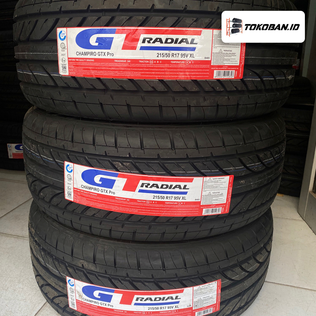 Jual Ban Mobil GT Radial CHAMPIRO GTX PRO 215/50 R17 | Shopee Indonesia