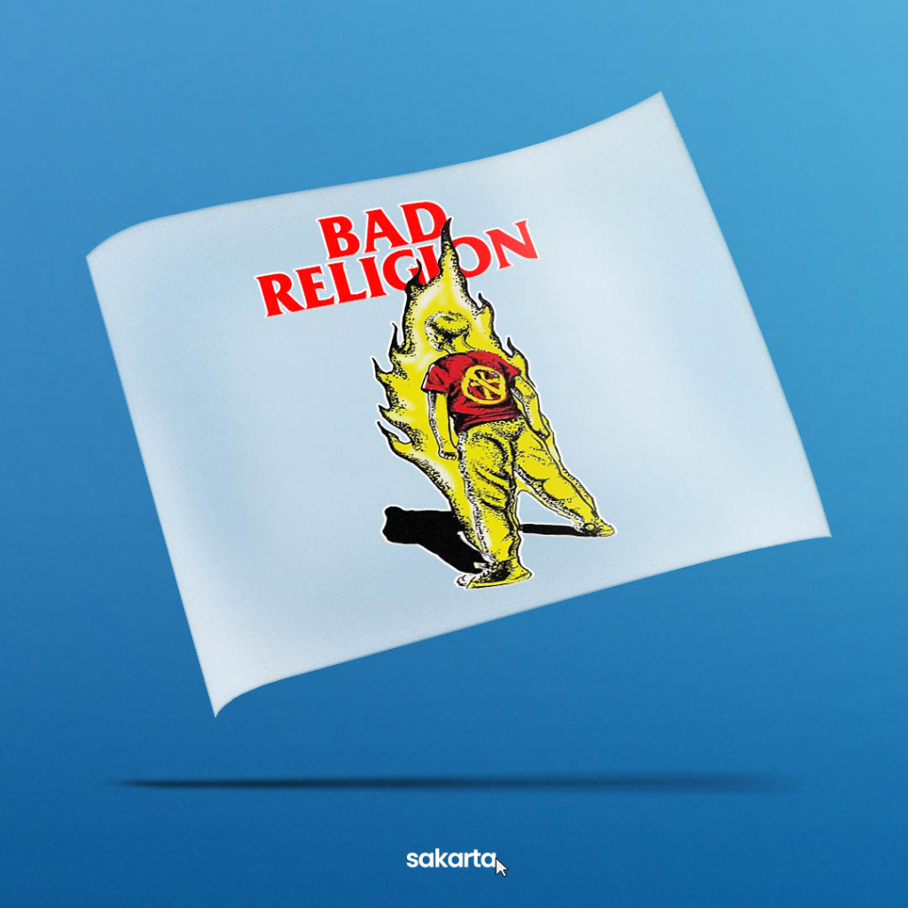 Jual DTF PATCH | BAD RELIGION | Band Series | Sablon Setrika | Sablon ...