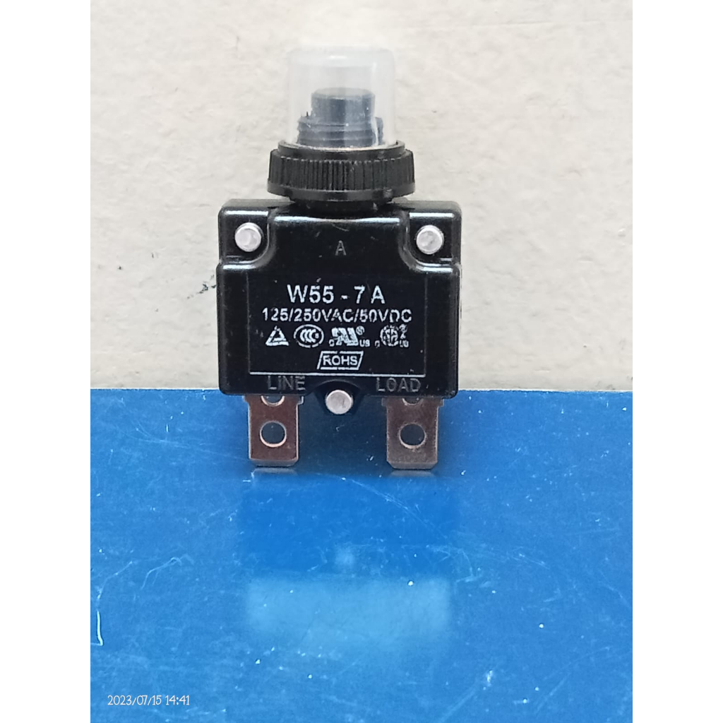 Jual overload pompa air satelit (protector switch / circuit breaker) 7A ...