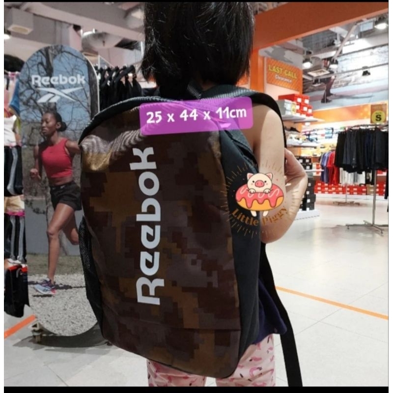 Jual Tas Ransel sekolah Reebok / kids backpack | Shopee Indonesia